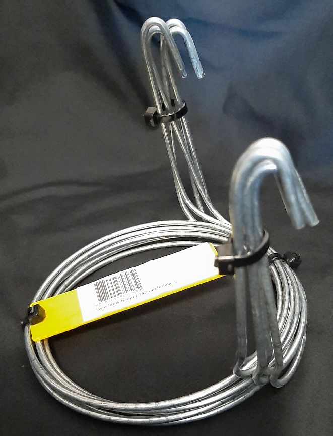 TWIN HOOK WIRE POT HANGER 140MM – PACK OF 5 - Orchid Den